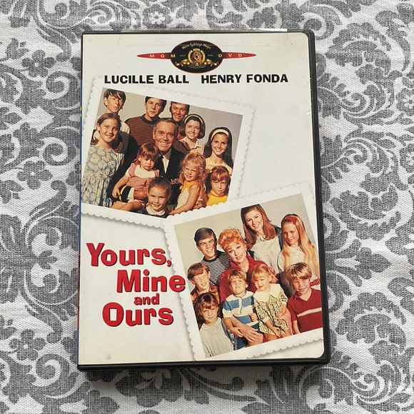 Media | Yours Mine And Ours Dvd Henry Fonda Lucille Ball Free With ...
